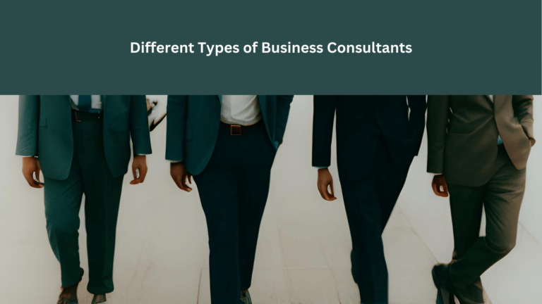 Different Types of Business Consulting : Purposes, Examples and ...